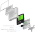 Milesight AM319 9-in-1 wireless IAQ Sensor - Lorawan